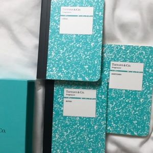 Tiffany & Co. | Office | Tiffany Co Set Of 3 Notebooks | Poshmark